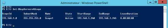 Création d'une étendue DHCP en PowerShell | PowerShell | IT-Connect