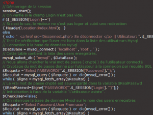 PHP- Authentification avec MySQL – Session | Développement Web | IT-Connect