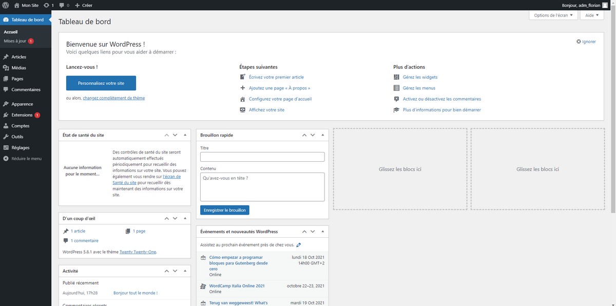 Installation de WordPress sous Linux | Services | IT-Connect