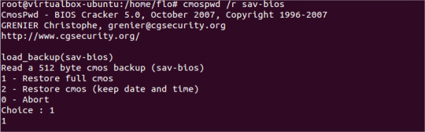 Cmospwd : Remettre à zéro le mot de passe BIOS﻿ | Services | IT-Connect