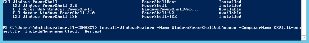 Windows Server 2012 - PowerShell Web Access | Windows Server | IT-Connect