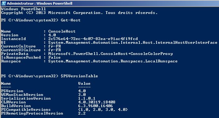 Passer à PowerShell 4.0 sous Windows Server 2008 R2/2012 | Système | IT-Connect