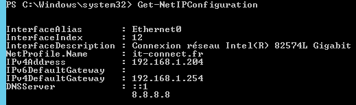 Définir Une Adresse Ip En Powershell Powershell It Connect