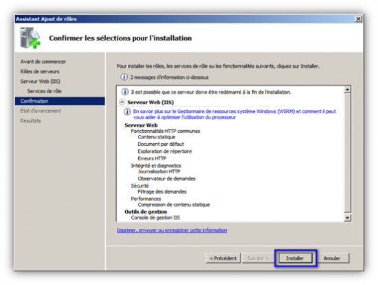 Installer IIS sous Windows Server 2008 R2 | Microsoft IIS | IT-Connect