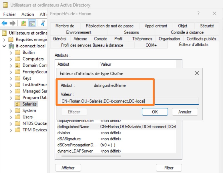 Les protocoles LDAP, DNS et Kerberos - Active Directory