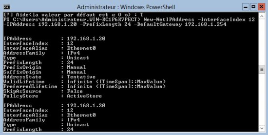 Définir Une Configuration Tcpip En Powershell It Connect