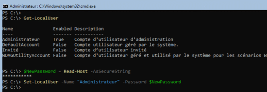 Server Core : Modifier le mot de passe Administrateur | IT-Connect