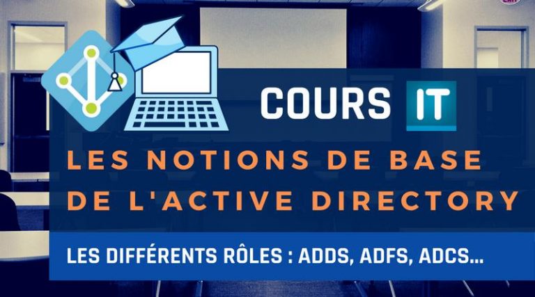 Les différents rôles : ADDS, ADFS, ADCS... | IT-Connect