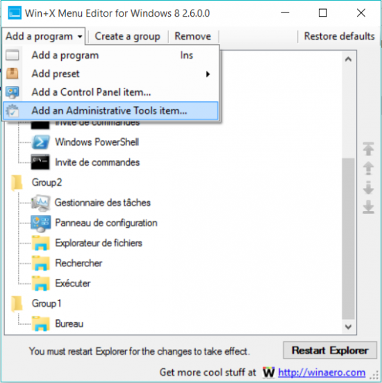 Personnaliser le menu Windows+X de Windows 10 | Astuces | IT-Connect