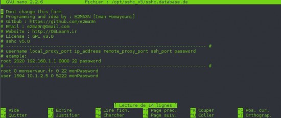 SSHC : gestionnaire de profils SSH en ligne de commande | Commandes et ...