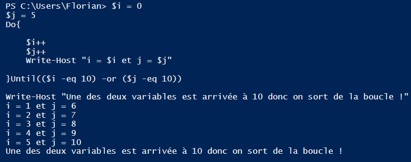 PowerShell – Les codeurs