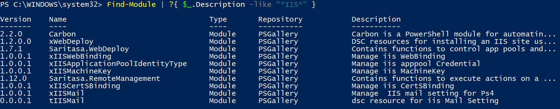 Comment récupérer de nouveaux modules PowerShell DSC ? | IT-Connect