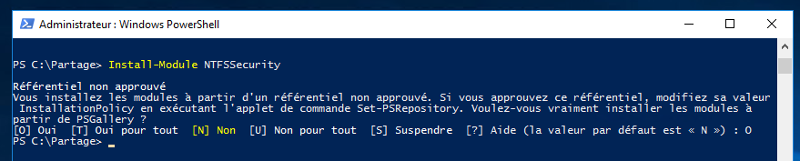 Gérer les autorisations NTFS en PowerShell avec NTFSSecurity | IT-Connect
