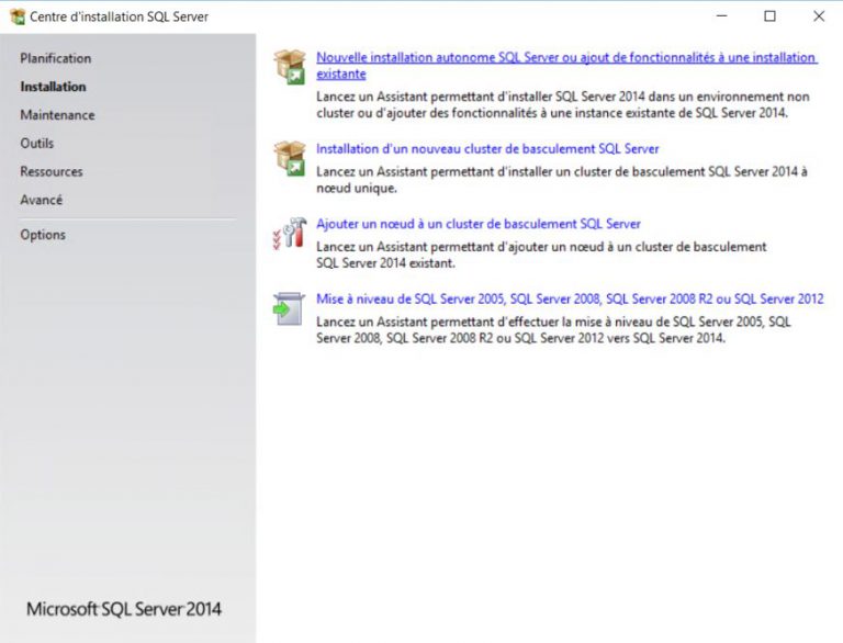 Installer SQL Server 2014 pour SCCM | IT-Connect