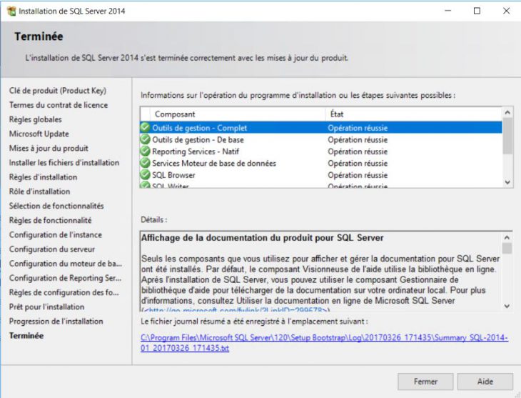 Installer SQL Server 2014 pour SCCM | IT-Connect