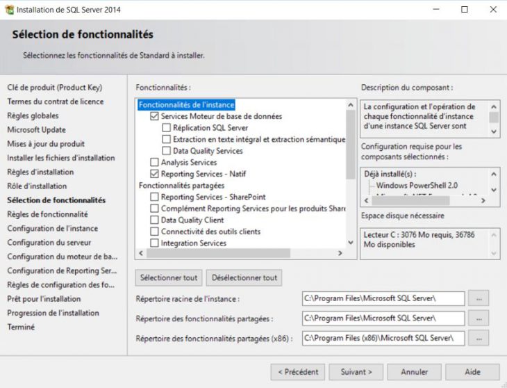 Installer SQL Server 2014 pour SCCM | IT-Connect