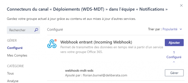 Microsoft Teams Publier Un Message Via Powershell Et Webhook Astuces It Connect
