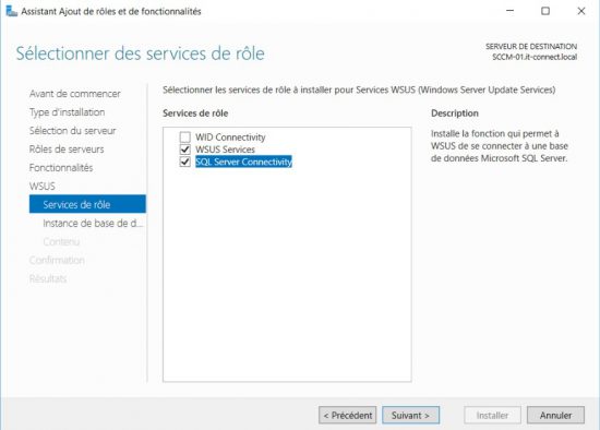 Installer WSUS pour SCCM | IT-Connect
