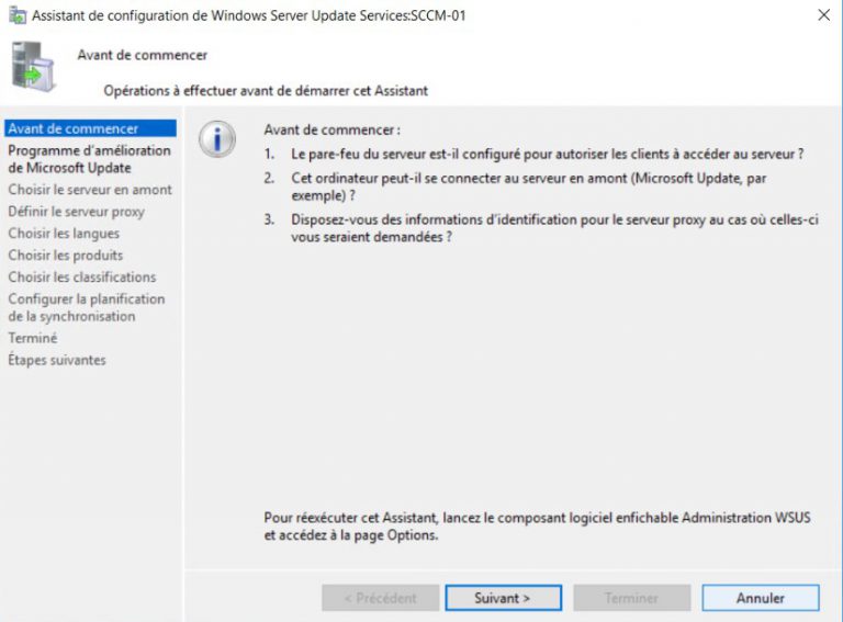 Installer WSUS pour SCCM | IT-Connect