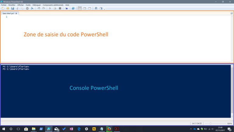 Comment créer son premier script PowerShell