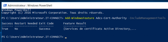 ADCS : Créer une autorité de certification racine sous Windows Server ...