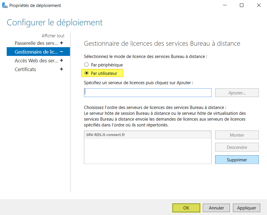 Déploiement Rapide Dun Serveur Rds Avec Windows Server 2016 It Connect
