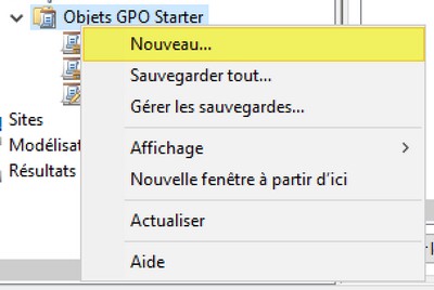 Qu’est-ce qu’une GPO Starter ? - Active Directory