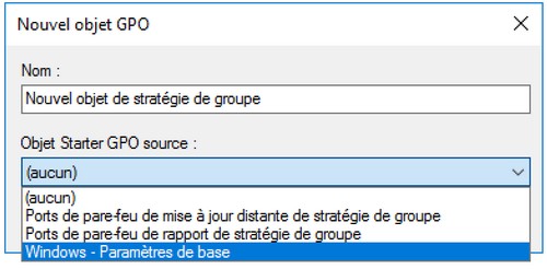 Qu’est-ce qu’une GPO Starter ? - Active Directory