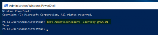 Active Directory : utilisation des gMSA avec Windows Server