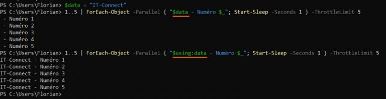 Les boucles ForEach et ForEach-Object en PowerShell
