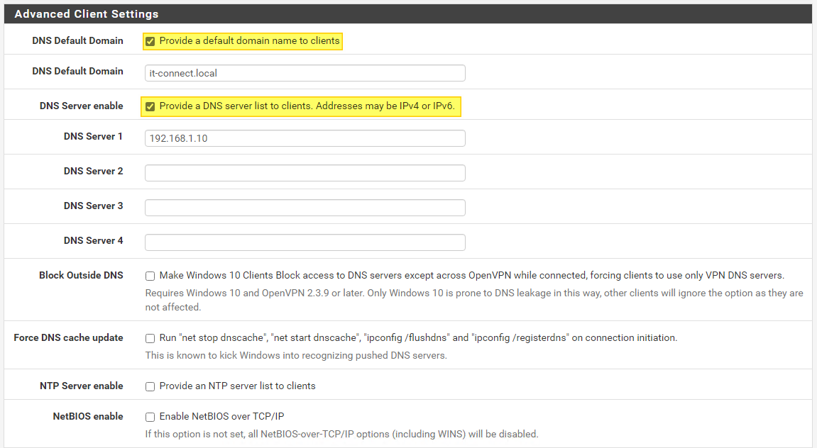 PfSense : configurer un VPN-SSL client-to-site avec OpenVPN | | pfSense ...