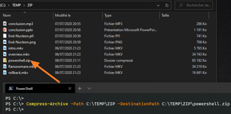 PowerShell : compresser et décompresser une archive ZIP | IT-Connect