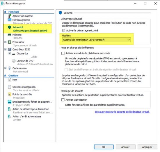 Hyper-V : utiliser le Secure Boot avec Linux | IT-Connect