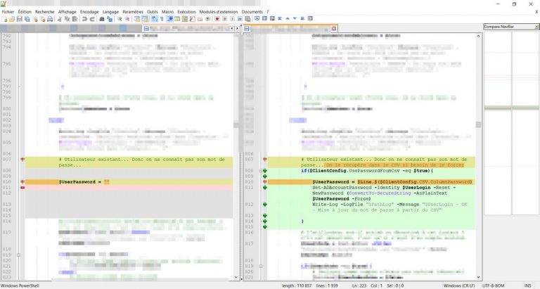 Comment comparer deux fichiers avec Notepad++ ? | IT-Connect