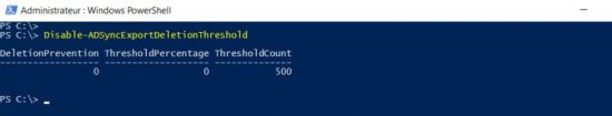 Azure AD Connect : résoudre l’erreur « stopped-deletion-threshold ...