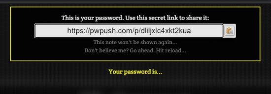 Password Pusher ou comment partager ses mots de passe de manière sécurisée ? | IT-Connect
