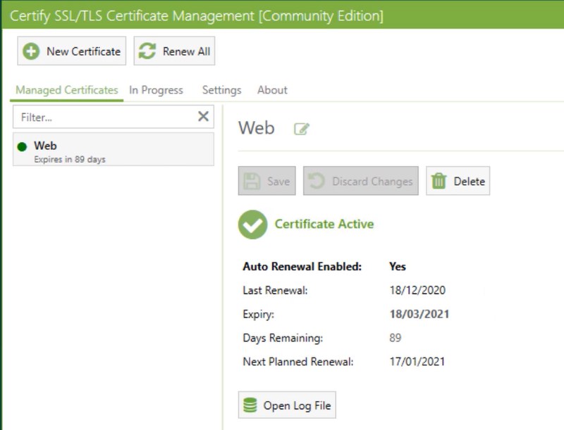 Déployer un certificat SSL Let’s Encrypt sur IIS avec Certify The Web | IT-Connect