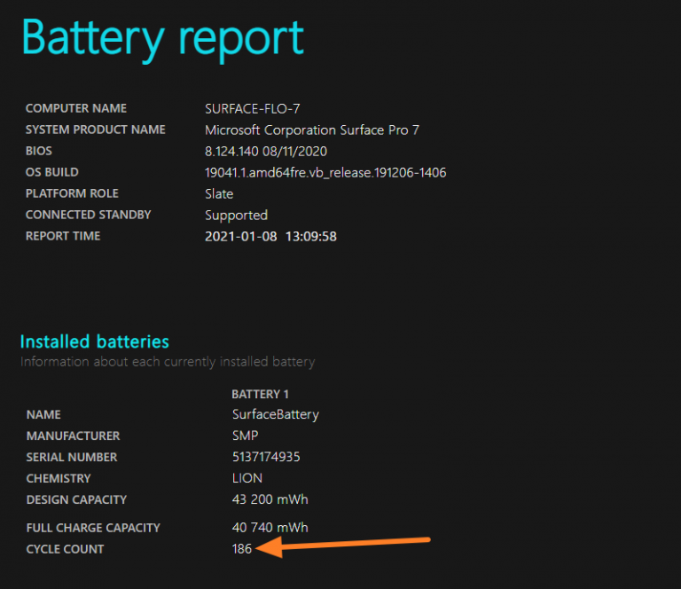 Surveiller l’état de santé de la batterie d’un PC portable sur Windows ...
