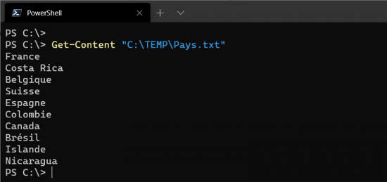 Get-Content : comment lire le contenu d’un fichier en PowerShell ? | IT ...