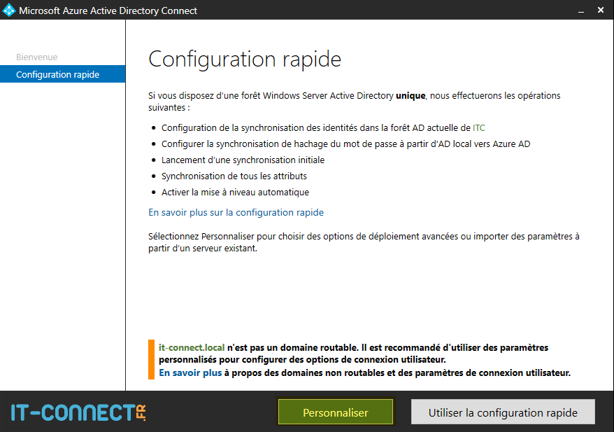 Installation et configuration d’Azure AD Connect | IT-Connect