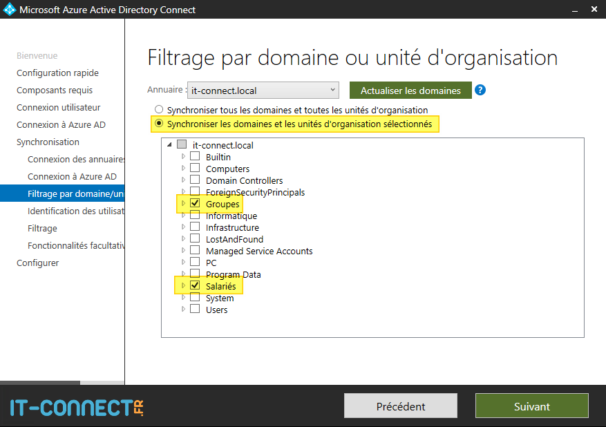 Installation et configuration d’Azure AD Connect | IT-Connect