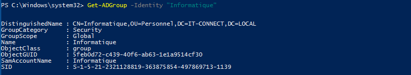Créer Un Groupe Active Directory Avec Powershell It Connect