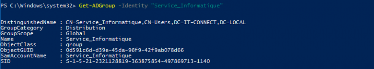 Créer un groupe Active Directory avec PowerShell | IT-Connect
