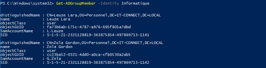 Ajouter Ou Retirer Des Membres Dun Groupe Ad Avec Powershell It Connect