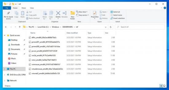 Windows 10 : un dossier OEMDRIVERS pour stocker les pilotes des ...
