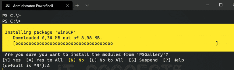 Comment utiliser le module WinSCP de PowerShell ? | IT-Connect