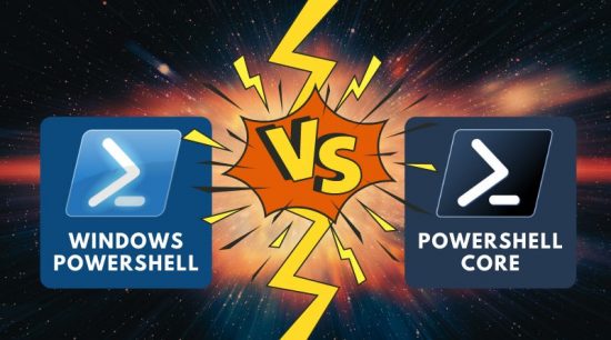 Windows PowerShell VS PowerShell Core : Quelles différences ? Lequel ...