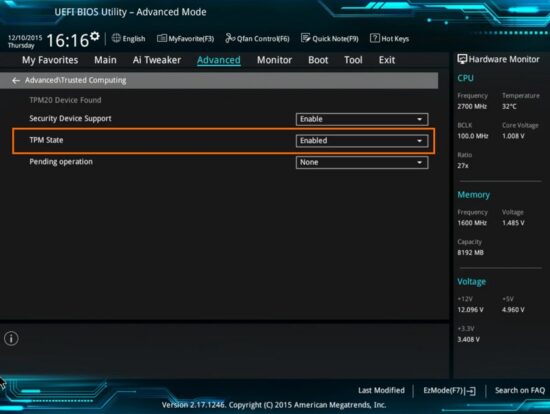 Puce TPM 2.0 : à quoi ça sert ? comment l’activer sur son PC ? | IT-Connect