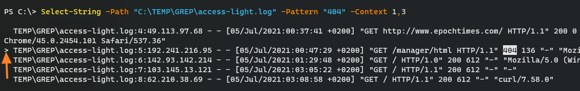 PowerShell grep (Select-String) : rechercher des chaînes de caractères