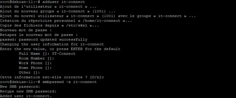 Serveur de fichiers Debian - installer et configurer Samba 4 | IT-Connect